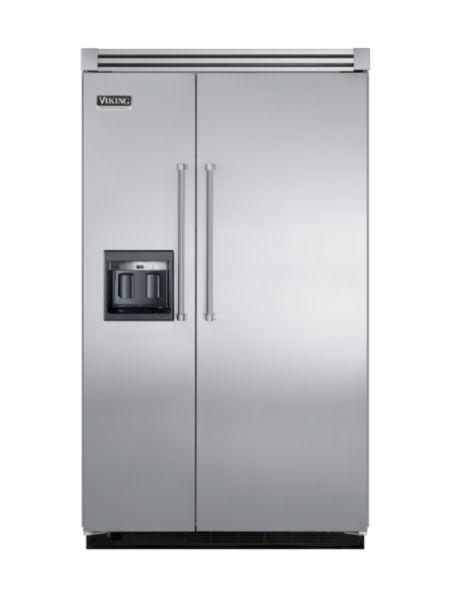 Professional 48 Inch Side by Side Refrigerator with Dispenser - Viking ...