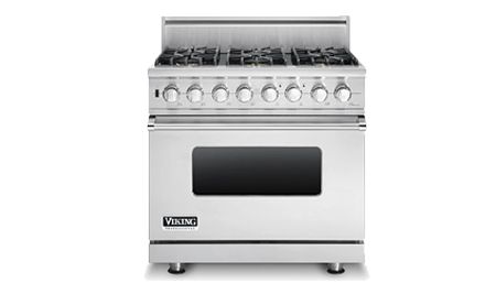 36"W. Sealed Burner Dual Fuel Range (VDSC536) - Viking Range, LLC