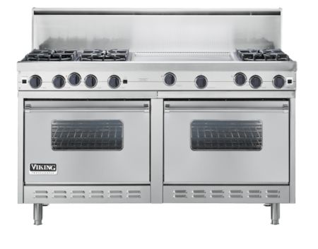 60" Open Burner Commercial Depth Range - VGRC605 - Viking Range, LLC