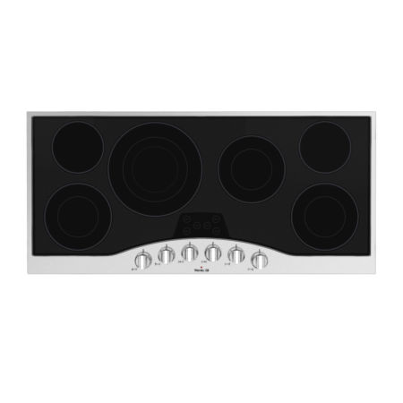 45" Electric Cooktop (RDECU) in Stainless Steel/Black - Viking Range, LLC